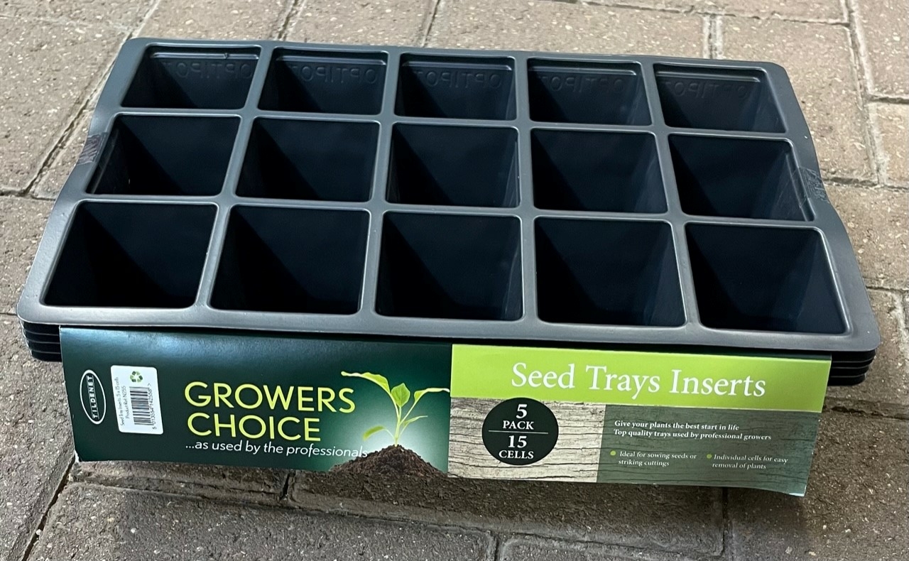 15 CELL INSERTS [5] BLACK - Waresley Park